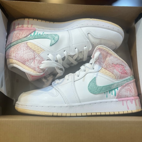 Jordan | Shoes | Air Jordan Mid Se Gs Ice Cream | Poshmark